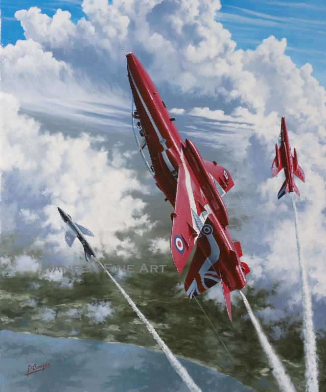 red arrows artwork