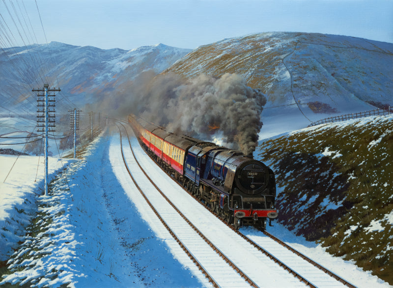 Malcolm Root FGRA Railway Art Print LMS/ BR 46231 Duchess of Atholl ...