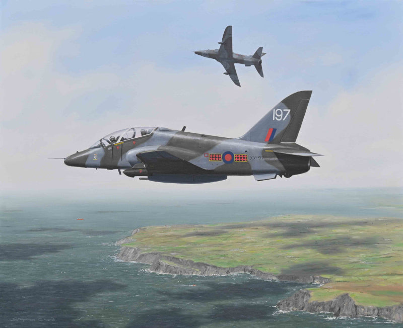 Hawker-Siddeley BAe Hawk 1 TWU 234 Squadron Art Print Stephen Chard ...