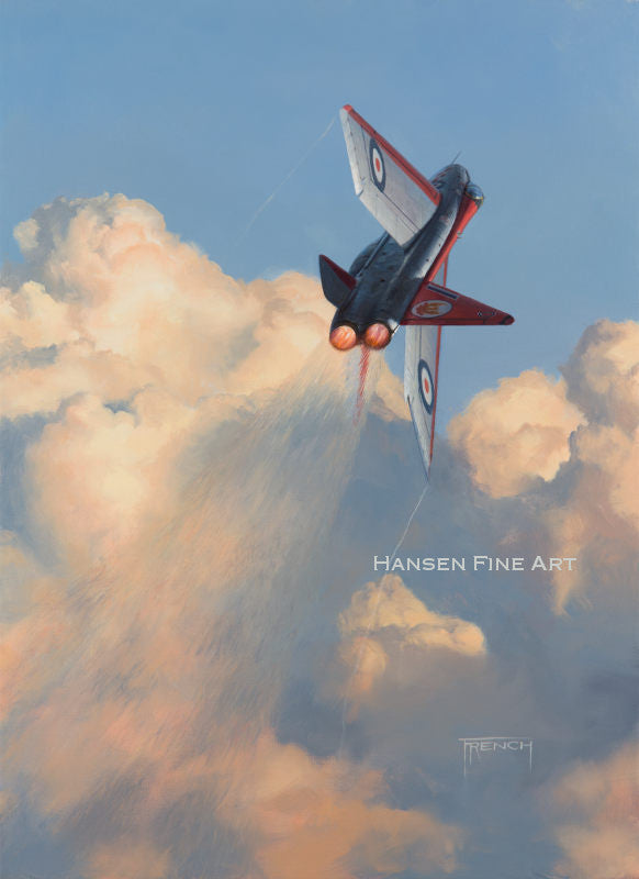 English Electric Lightning Print - 56 Squadron Aviation Art by Aviation ...