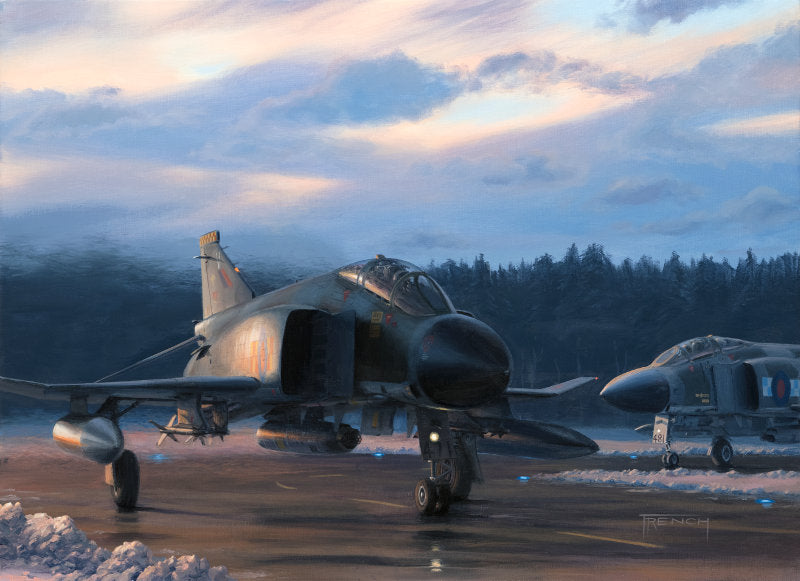 McDonnell-Douglas Phantom FGR.2 19 92 Squadron RAF Germany Aviation Art ...