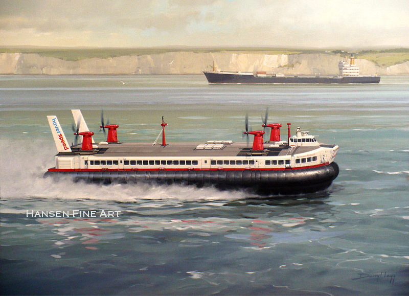 Hoverspeed SRN.4 Hovercraft Limited Edition Art Print by Aviation ...