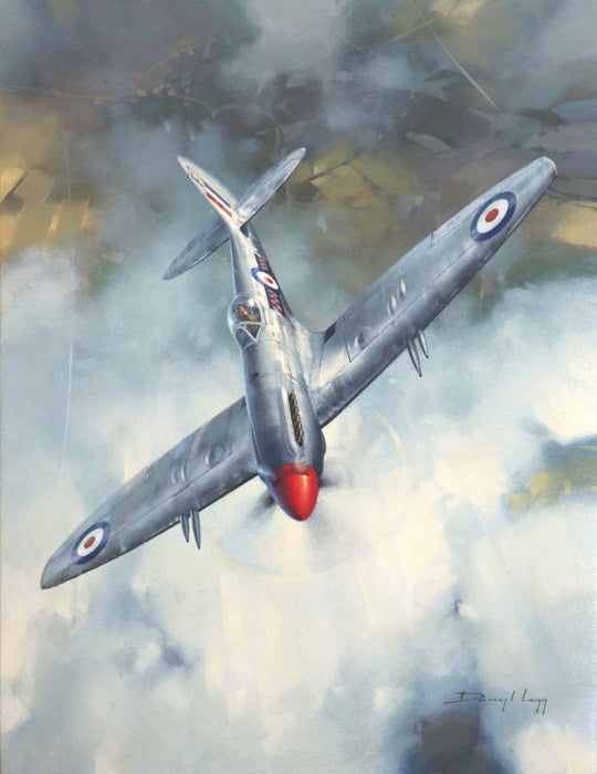 Supermarine Spitfire Mk.22 603 Squadron Aviation Art Print Darryl Legg ...