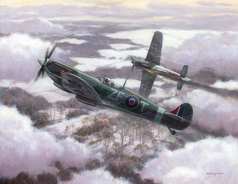 Supermarine Spitfire Mk.IX Aviation Art Limited Edition Print - 308 ...