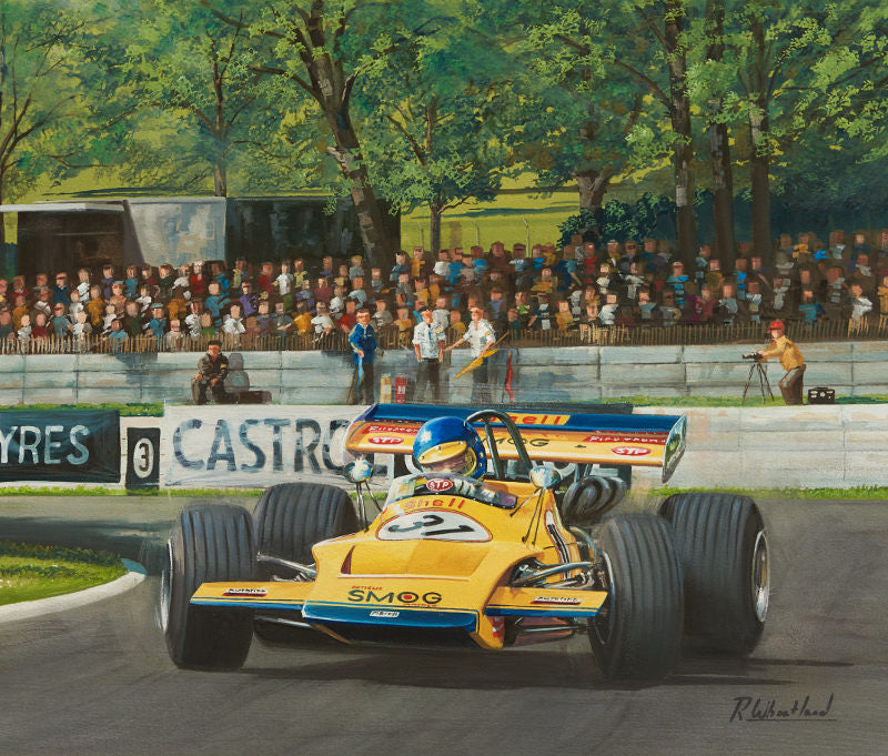 Ronnie Peterson March 712 Motorsport Art Print by artist Richard ...