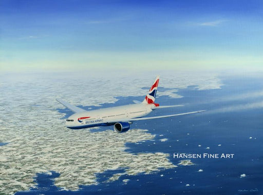 Aviation Art Prints — Tagged "Aviation Art: Airliner Prints" — Hansen ...