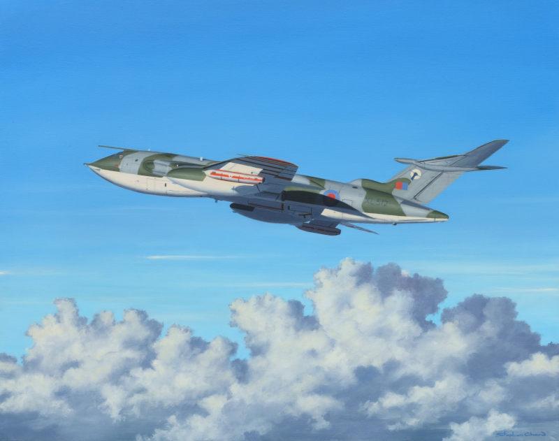 Handley Page Victor Aviation Art Print Stephen Chard GAvA — Hansen Fine Art