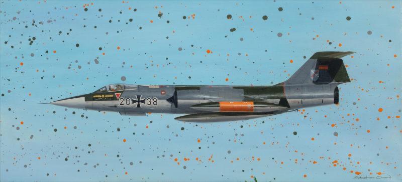 Lockheed F-104 Starfighter Aviation Art Print Stephen Chard GAvA ...