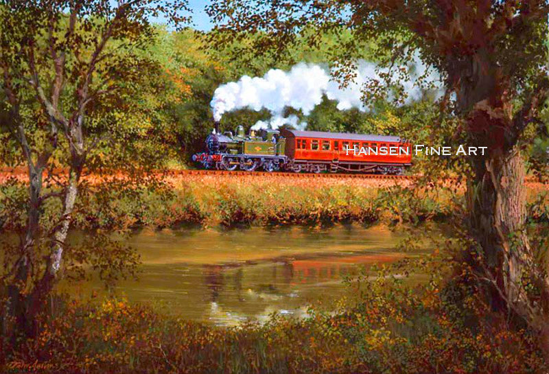 14xx Locomotive Great Western Railway Art Print by Artist John Austin ...