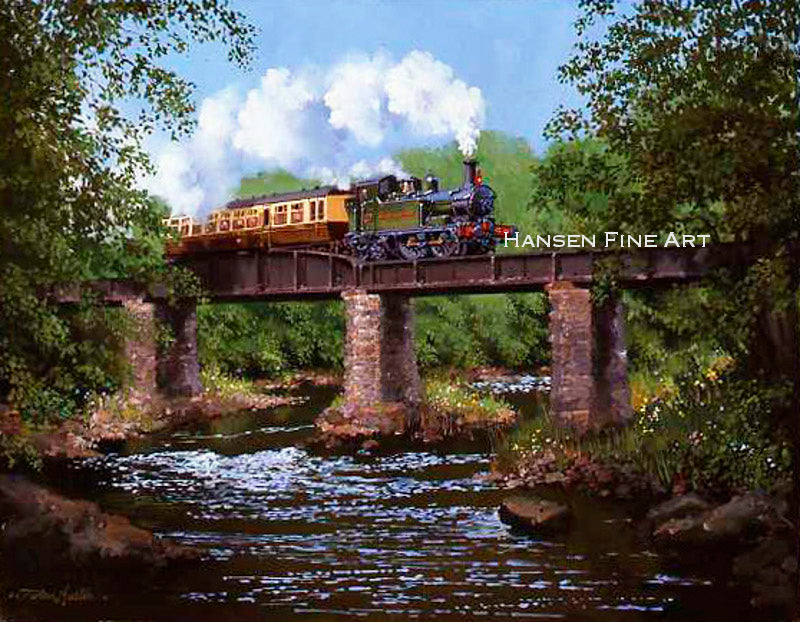 14xx Locomotive Great Western Railway Art Print by Artist John Austin ...