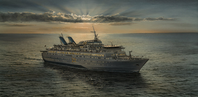 Marine Artist Robert G Lloyd - Norwegian Cruise Lines MS Starward ...